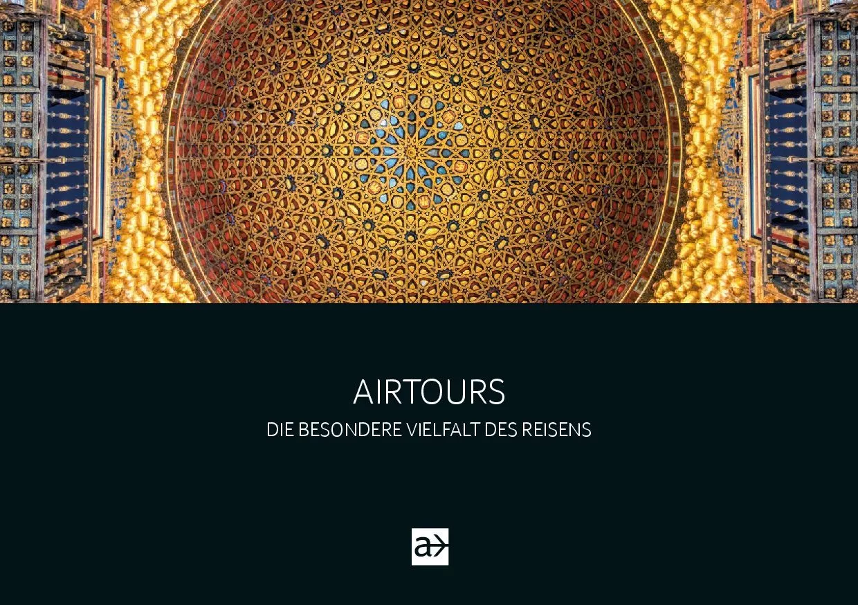 Online-Kataloge für Luxusreisen | airtours